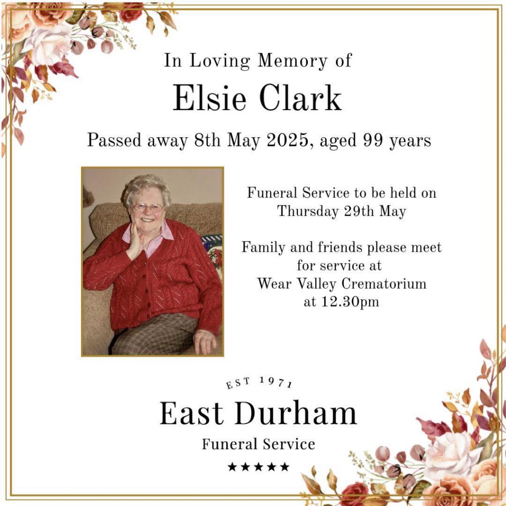 Trimdon Deaths - Trimdon Times