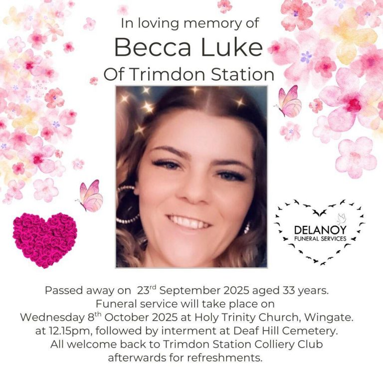 Trimdon Deaths - Trimdon Times