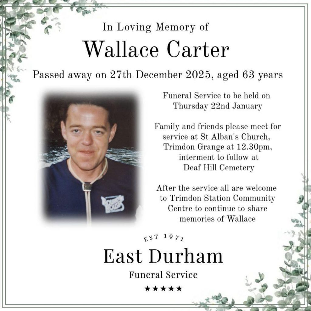 Trimdon Deaths - Trimdon Times